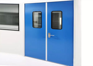 Why do we need cleanroom anti-panic doors?