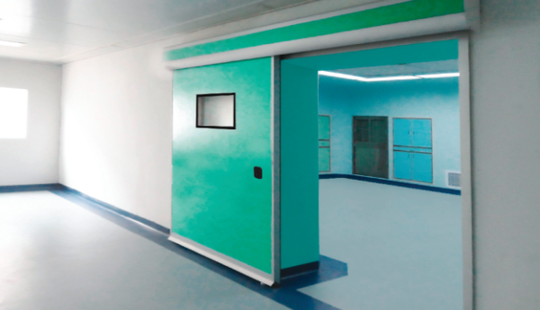 The automated convenience of laboratory automatic sliding door