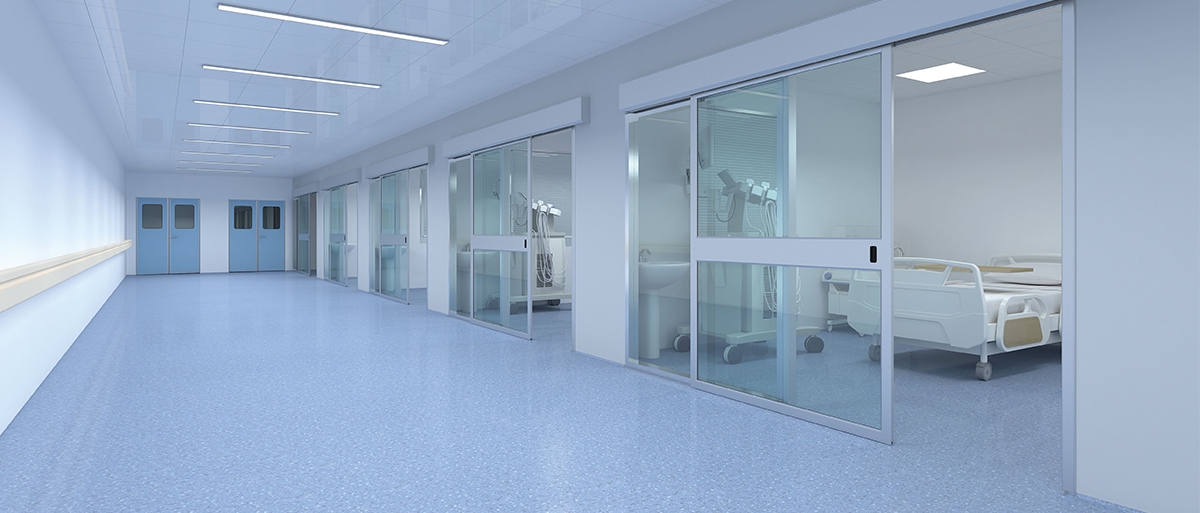Clean Room Sliding Doors: Airtight Glass Automatic Entrance